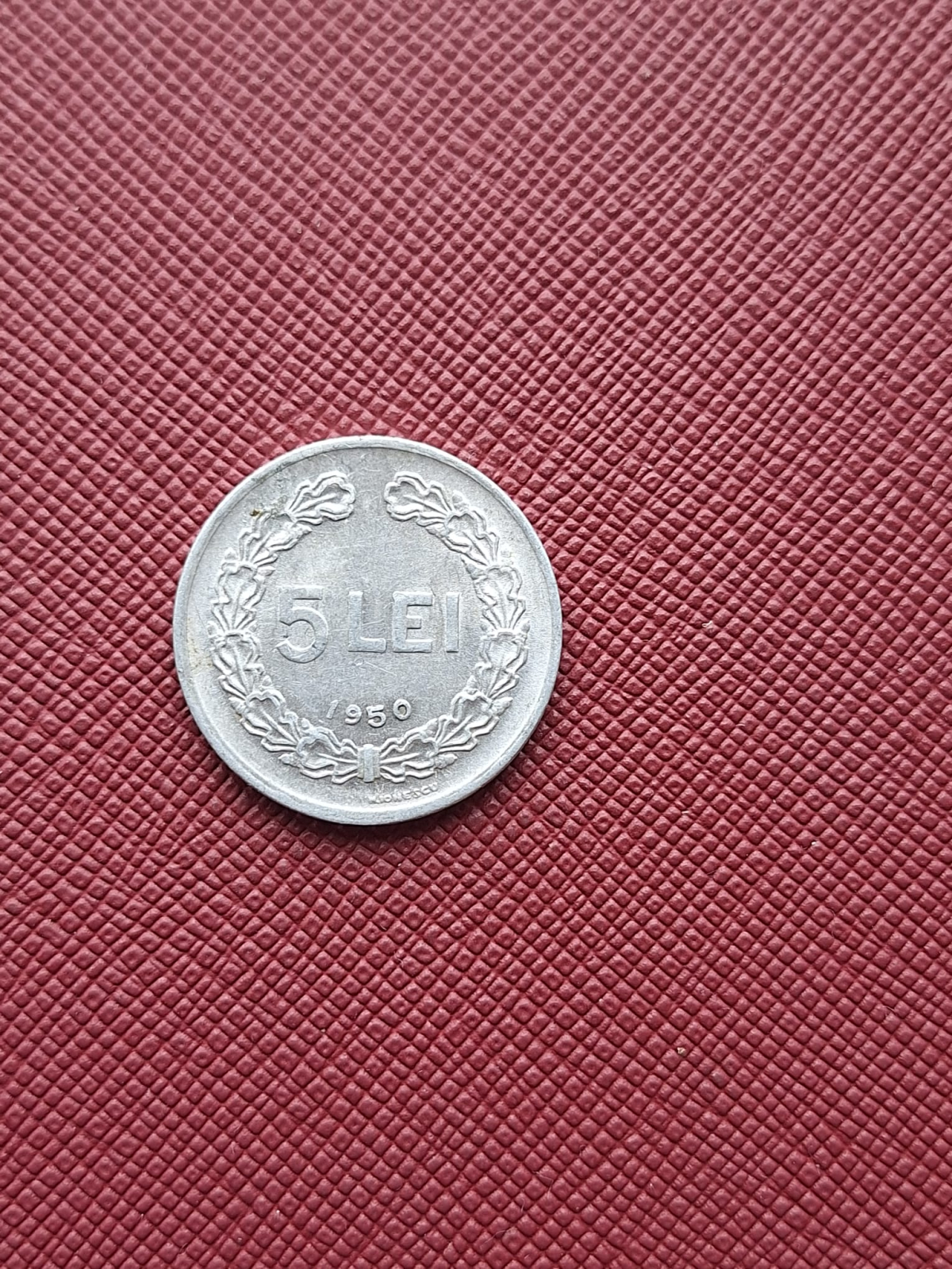 Moneda Romania - RPR - 5 LEI 1950