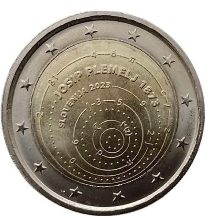 Slovenia, 2 Euro 2023 Josip Plemelj, UNC