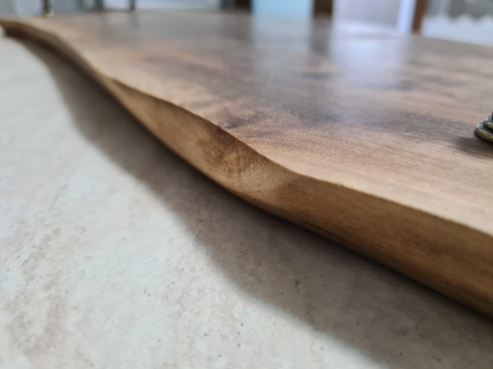 Tava/Platou din lemn masiv de nuc