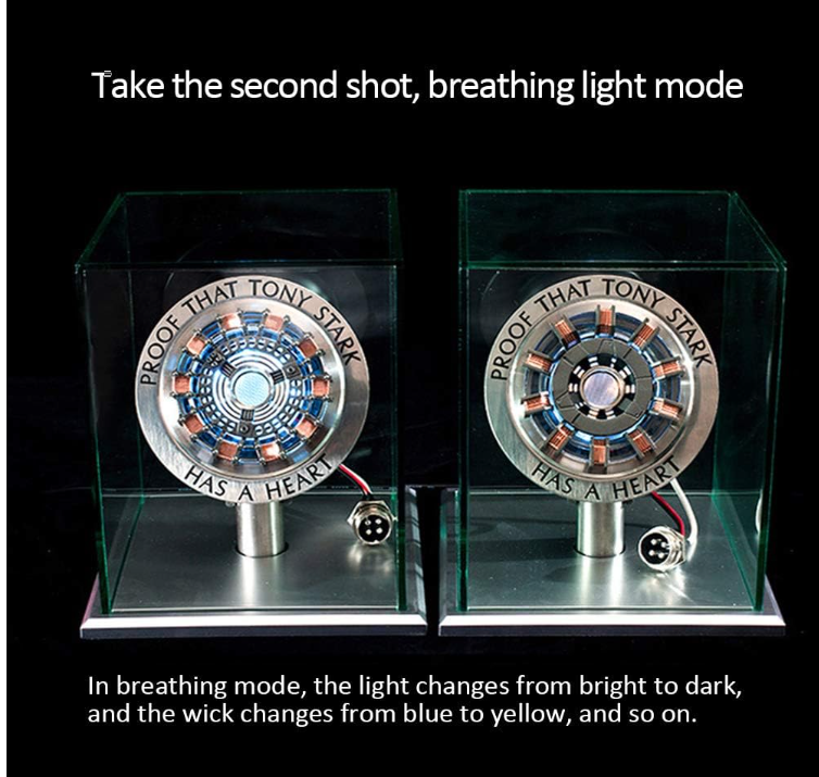 Reactor cu arc 1:1 Avenger Iron Man MK1, Tony Stark Heart - RESIGILAT ️ ...