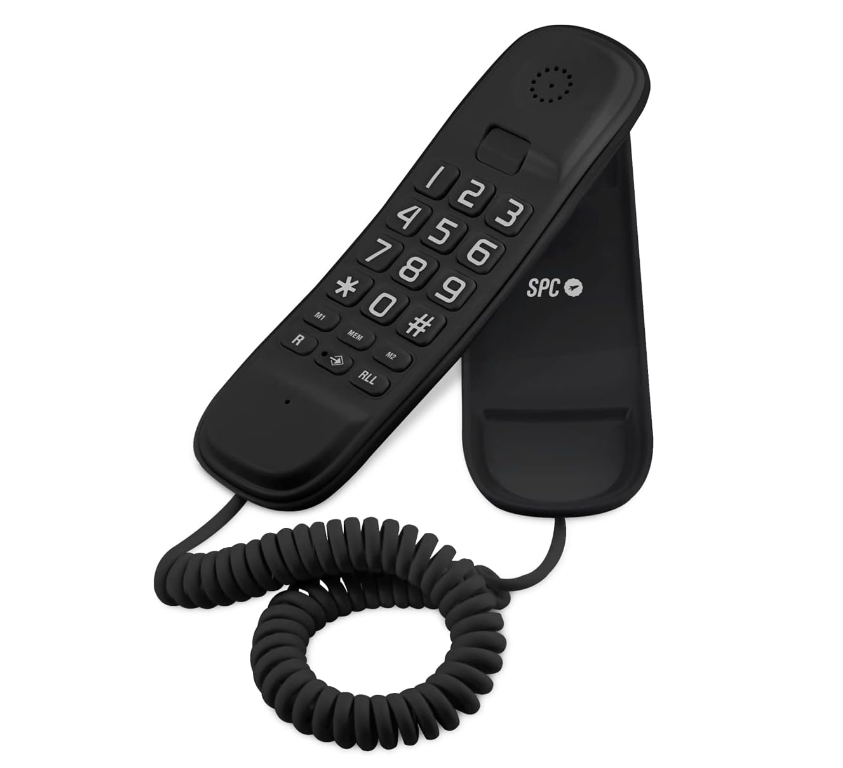 Telefon cu fir SPC Original Lite DECT, negru - RESIGILAT ️ eSecond