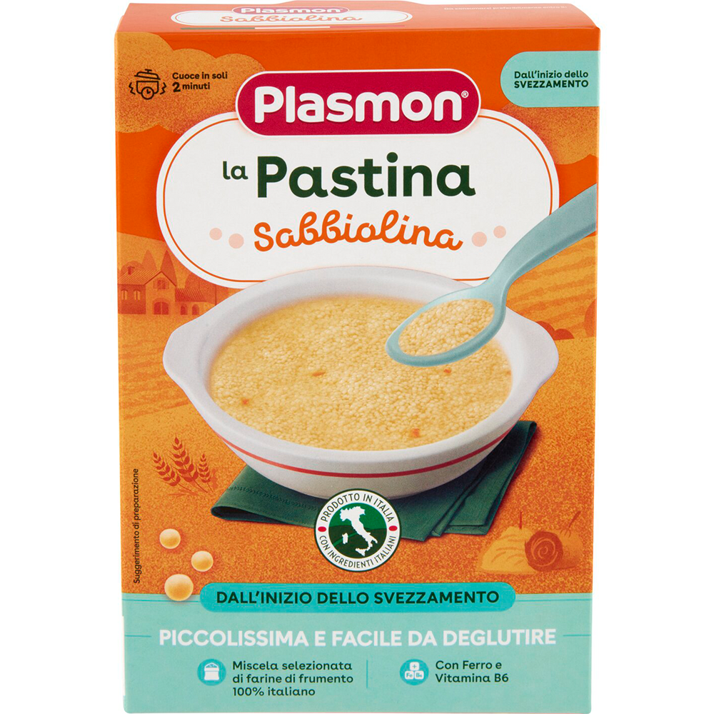 Plasmon Pastina Primi Mesi Sabbiolina 320g