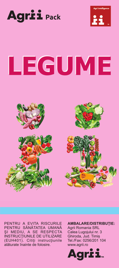 Agrii Pack legume, pentru protecția culturilor legumicole