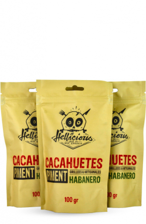 Alune prajite cu ardei iute Habanero