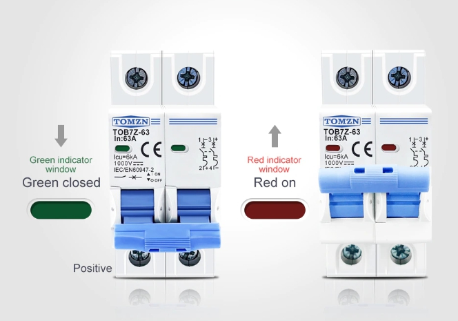 20A 1000V 2P Siguranta Automata Curent Continuu 2P 1000V 20A