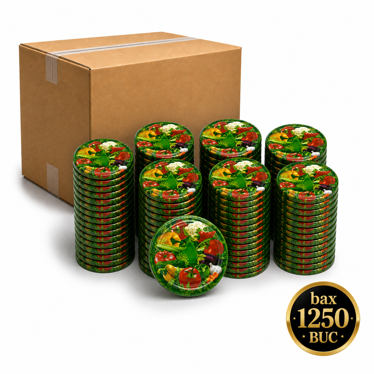 Capac Borcan Legume TO66 Twist Off 66 mm | Capace Borcane Gipatex