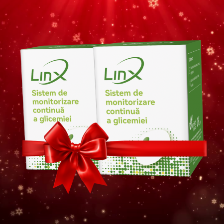 Linx CGM – Senzor Glicemie 15 Zile | Fără Înțepături | GlucoPRO