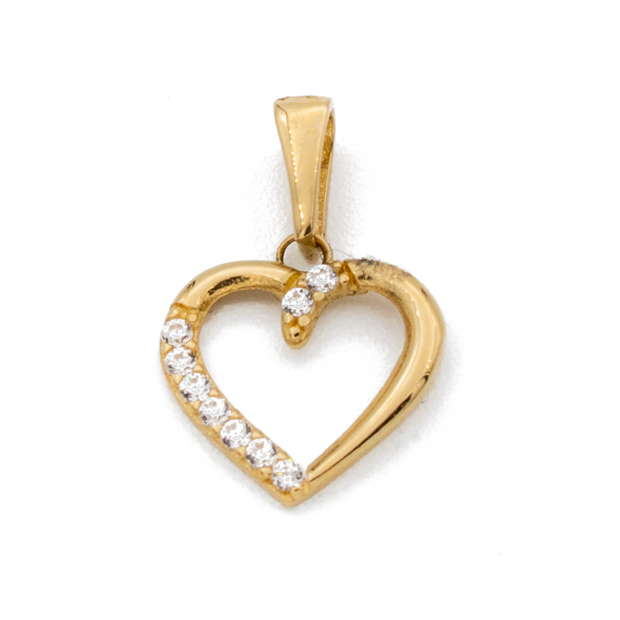 Pandantiv Inima Aur 14k | GOLD PIC