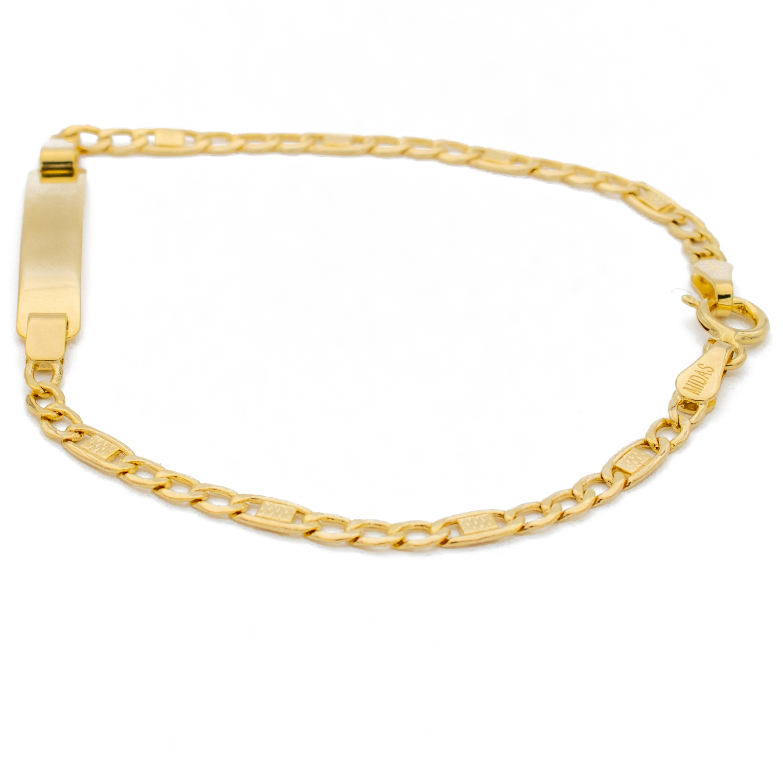 Bratara pentru Copii cu Placuta Aur 14k | GOLD PIC