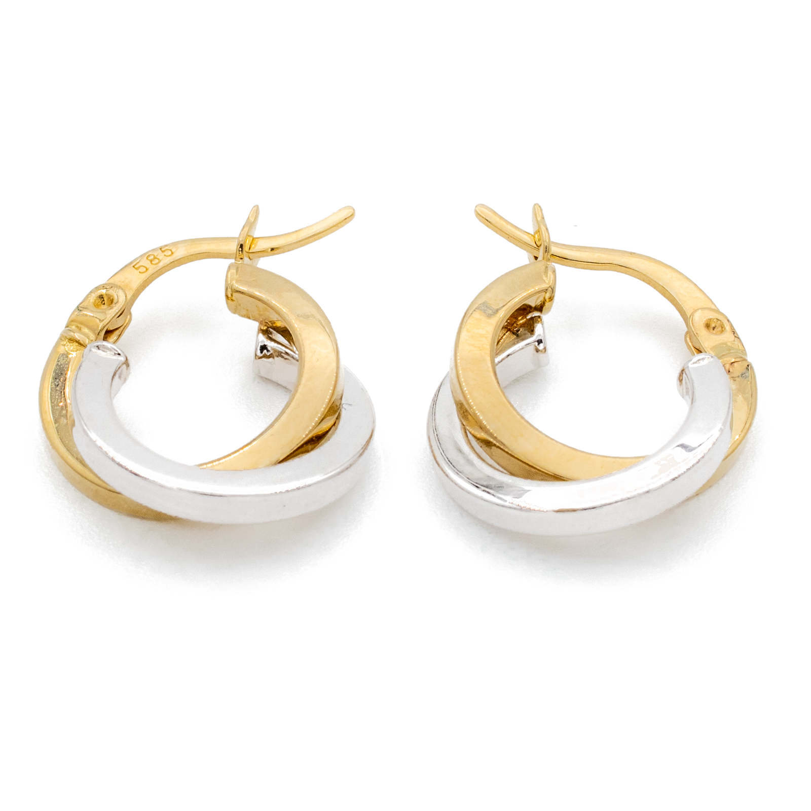 Cercei Rotunzi Aur 14k