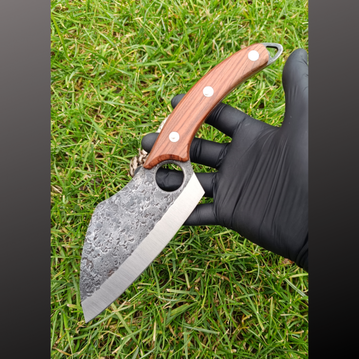 Set 4 Piese - 3 Cutite Profesionale Forjate + 1 Cutit-Satar Japonez ...