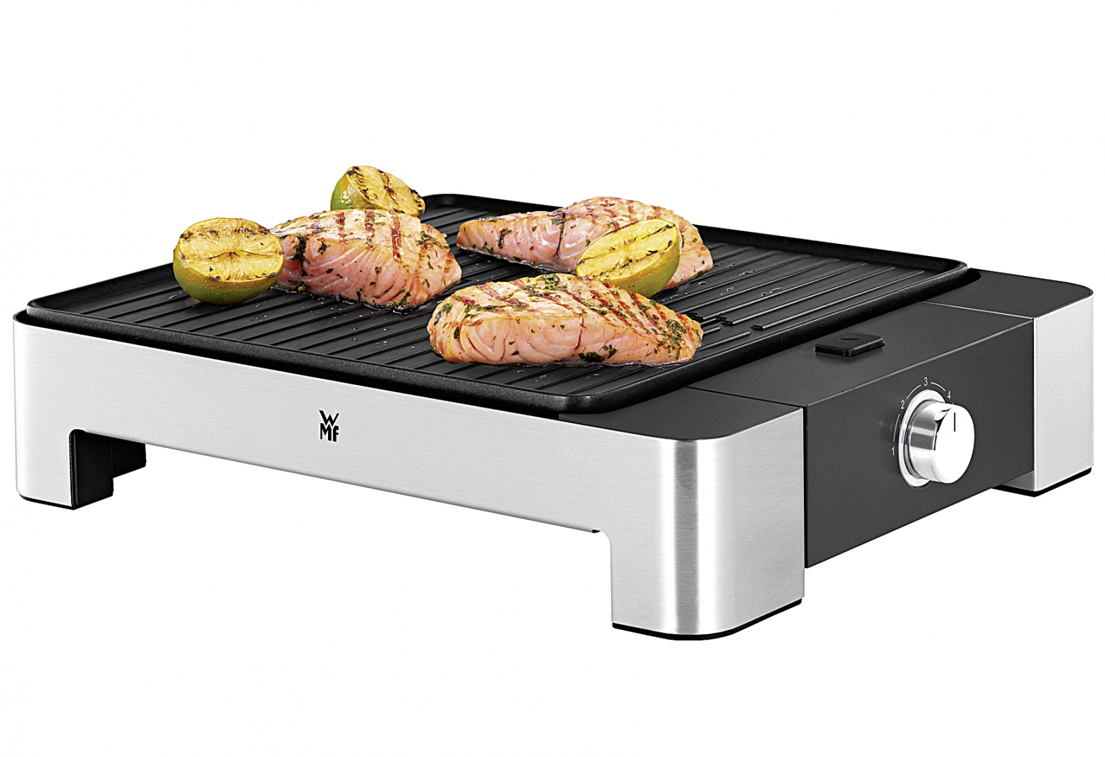 Gratar de masa Lono, suprafata gratar, cu nervuri 27x27cm - 1250 watt