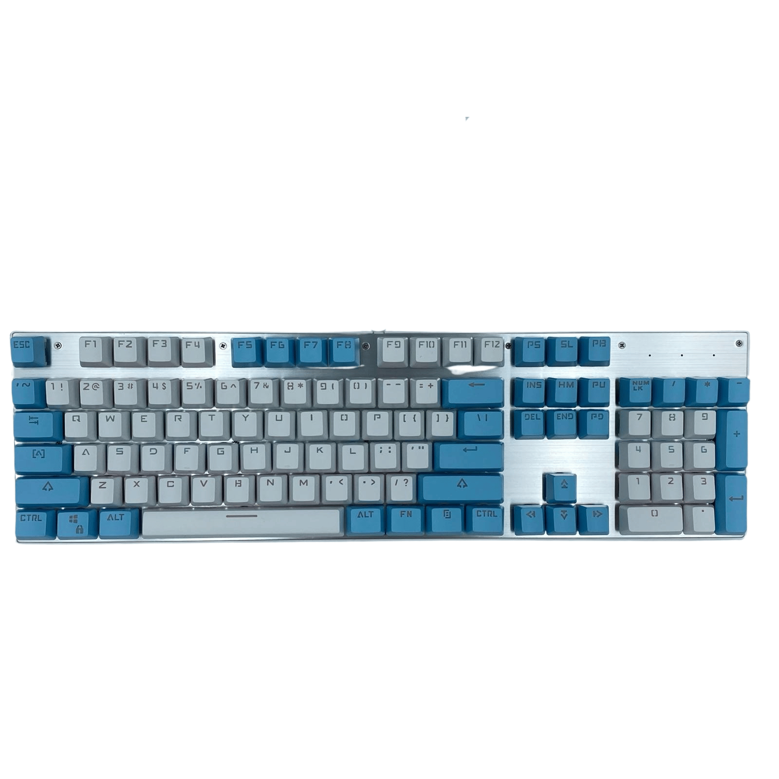 Tastatura Mecanica pentru Gaming, Crack K660 104 Blue Edition, Iluminare RGB, Compatibila ...
