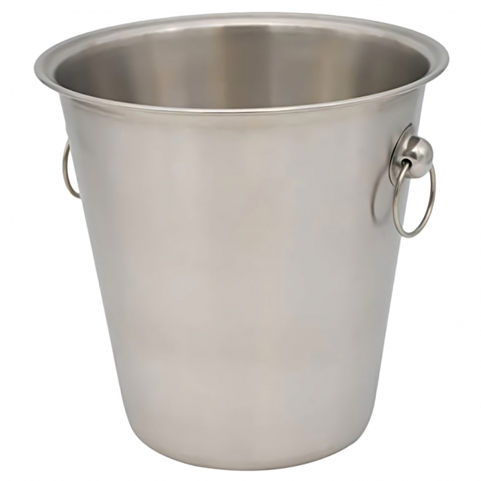 Frapiera metalica pentru pastrarea rece a sticlelor, Argintiu, 22 x 21 cm