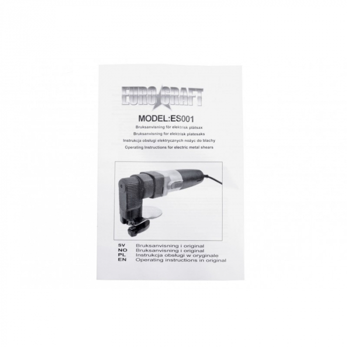 Aparat masina foarfeca electrica taiat tabla 1800W (ES001)