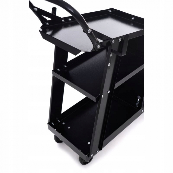 Carucior masa pentru aparat sudura manevrare pe roti cu rafturi suport ...