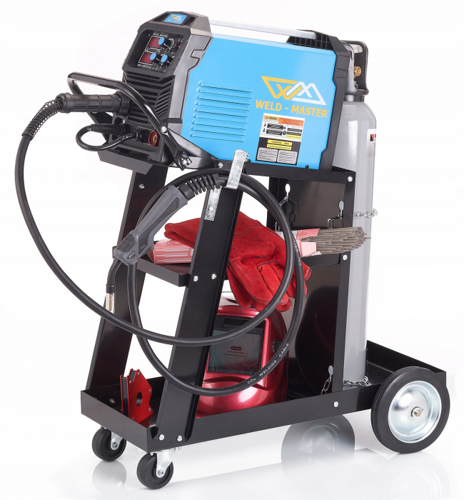 Carucior masa pentru aparat sudura manevrare pe roti cu rafturi suport ...