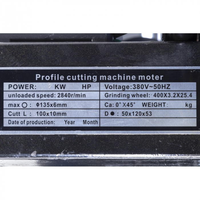 Fierastrau debitat metale profesional 380V 400V trifazat trifazic disc ...