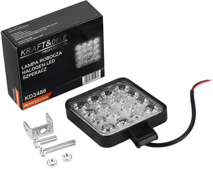Mini lampa de lucru LED 30 W 6000K alb rece (KD3486)