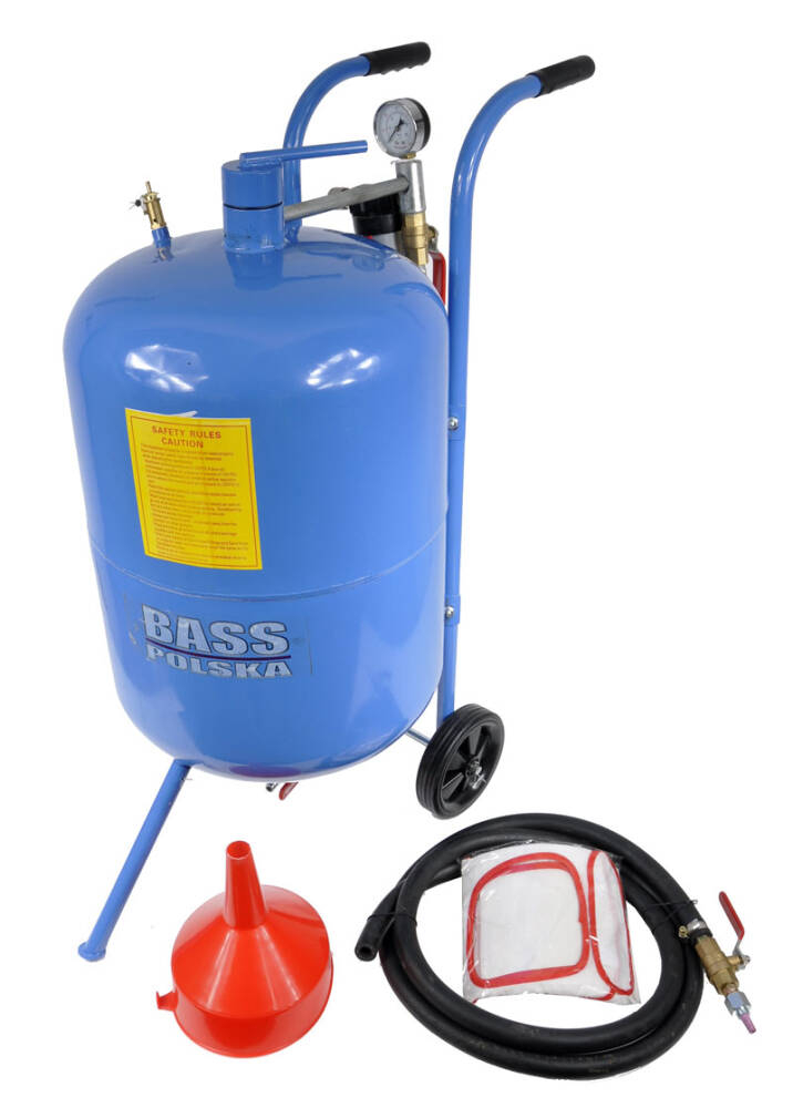 Statie mobila de sablare profesionala cu nisip mobila 80L aparat masina ...