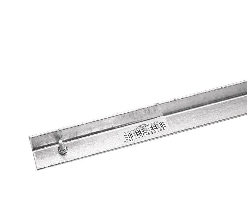 Tarus bara impamantare galvanizat 30x30x1000mm cu surub si piulita ...