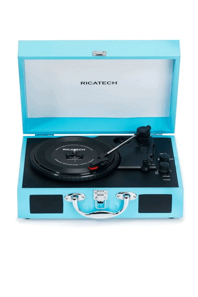 Pick-Up Portabil Ricatech RTT21 Advanced, Tip valiza, Bluetooth, Boxe ...