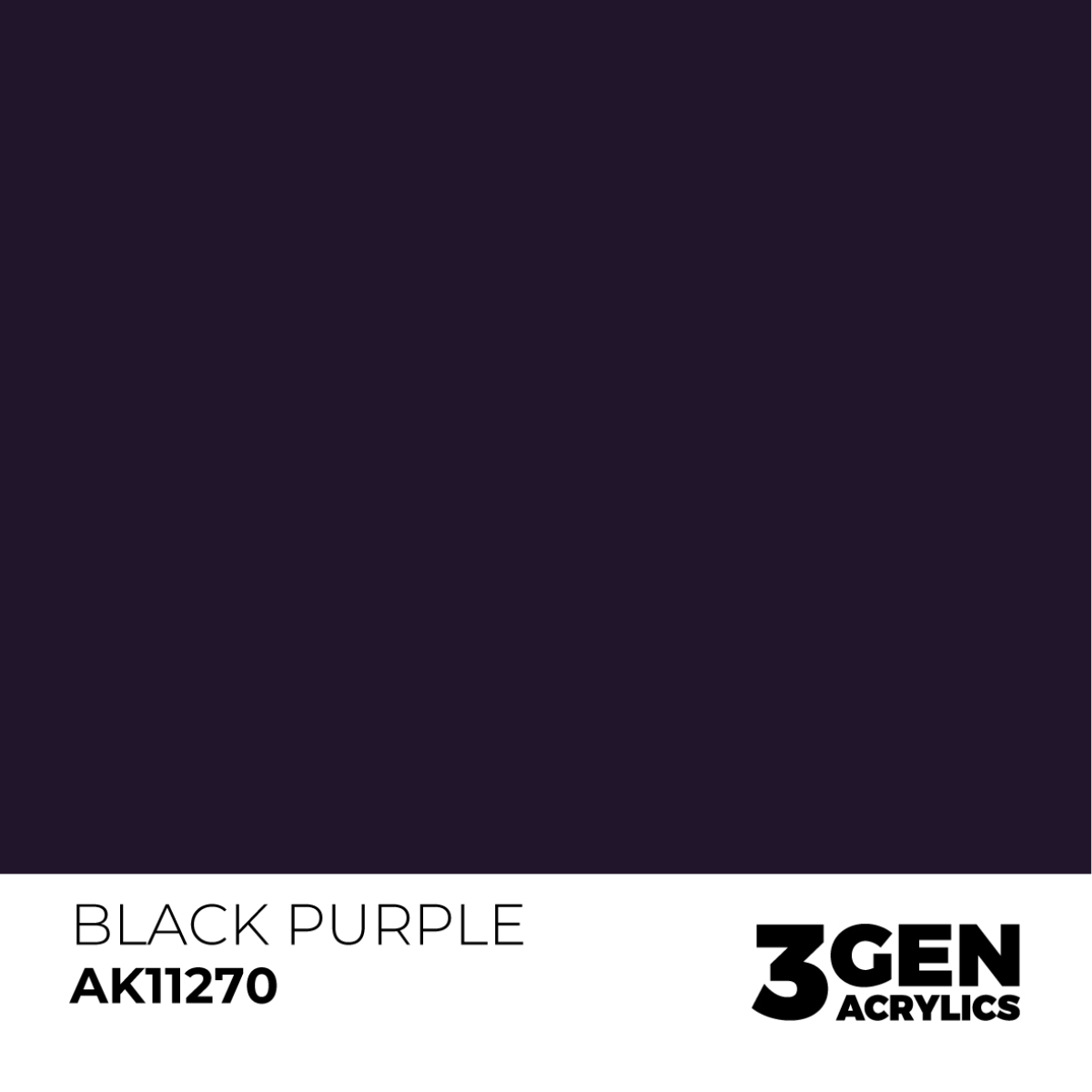 Ak Interactive 11270 - Black Purple COLOR PUNCH 17 ml