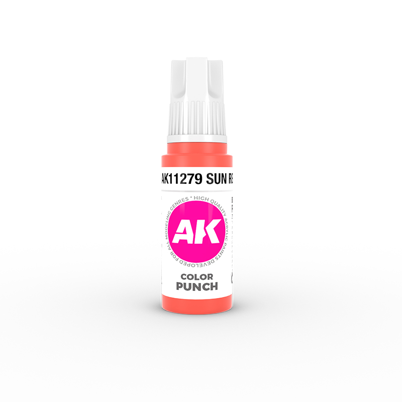 Ak Interactive 11279 - Sun Red COLOR PUNCH 17 ml