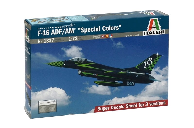 Italeri 1337 - 1:72 Lockheed-Martin F-16 ADF/AM ''Special colors"
