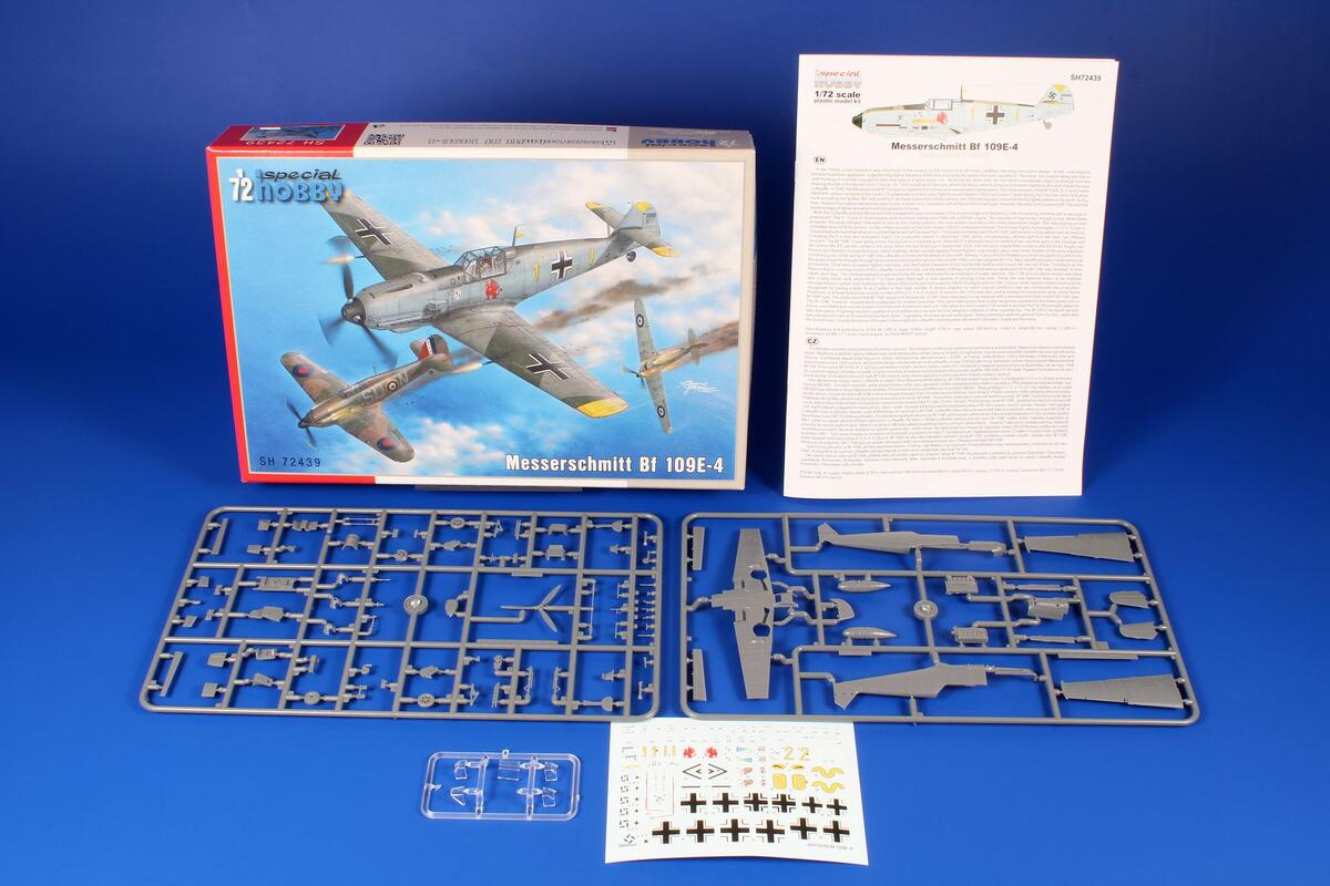Special Hobby 72439 - 1:72 Messerschmitt Bf 109E-4