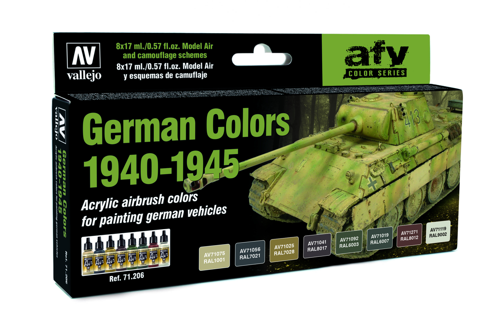 Vallejo 71206 - German WWII Colors 1940-1945 (8)