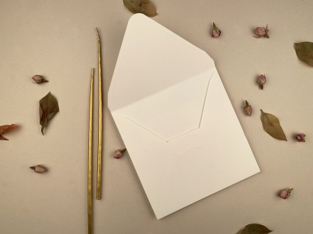 Plic de invitatii CREM (17cm x 17cm A)
