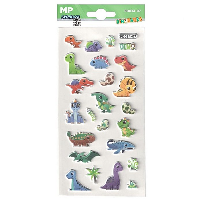 STICKER 3D IPB DINOZAURI PD034-07