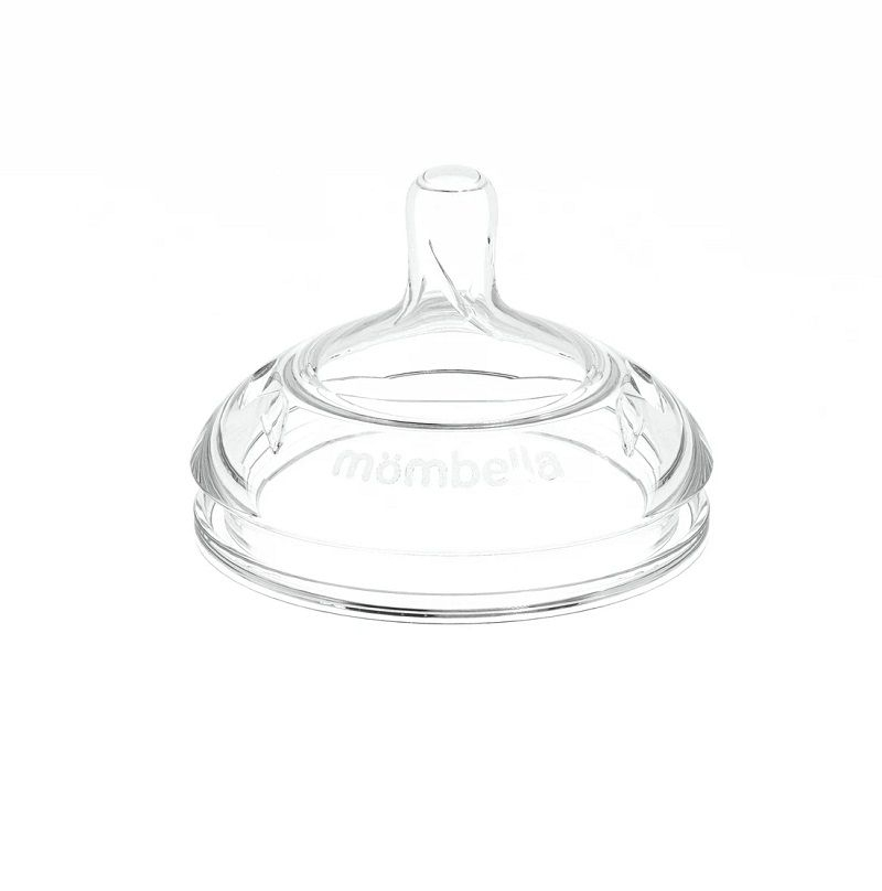 Tetină Anti-colici din silicon Mombella Breast Like, Flux Mediu ...