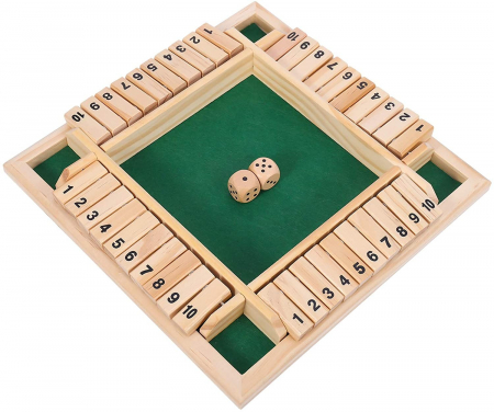 Joc de societate, Butoiasele, Intoarce numerele, 1-4 jucatori, din lemn ...