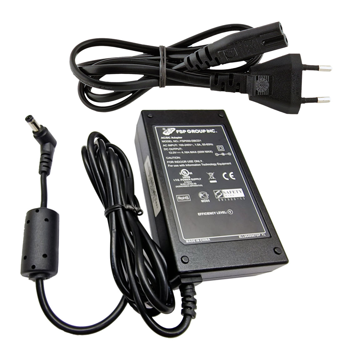 Ledcolor - Alimentator FSP 12V 4.16A 50W cu mufa 90 grade