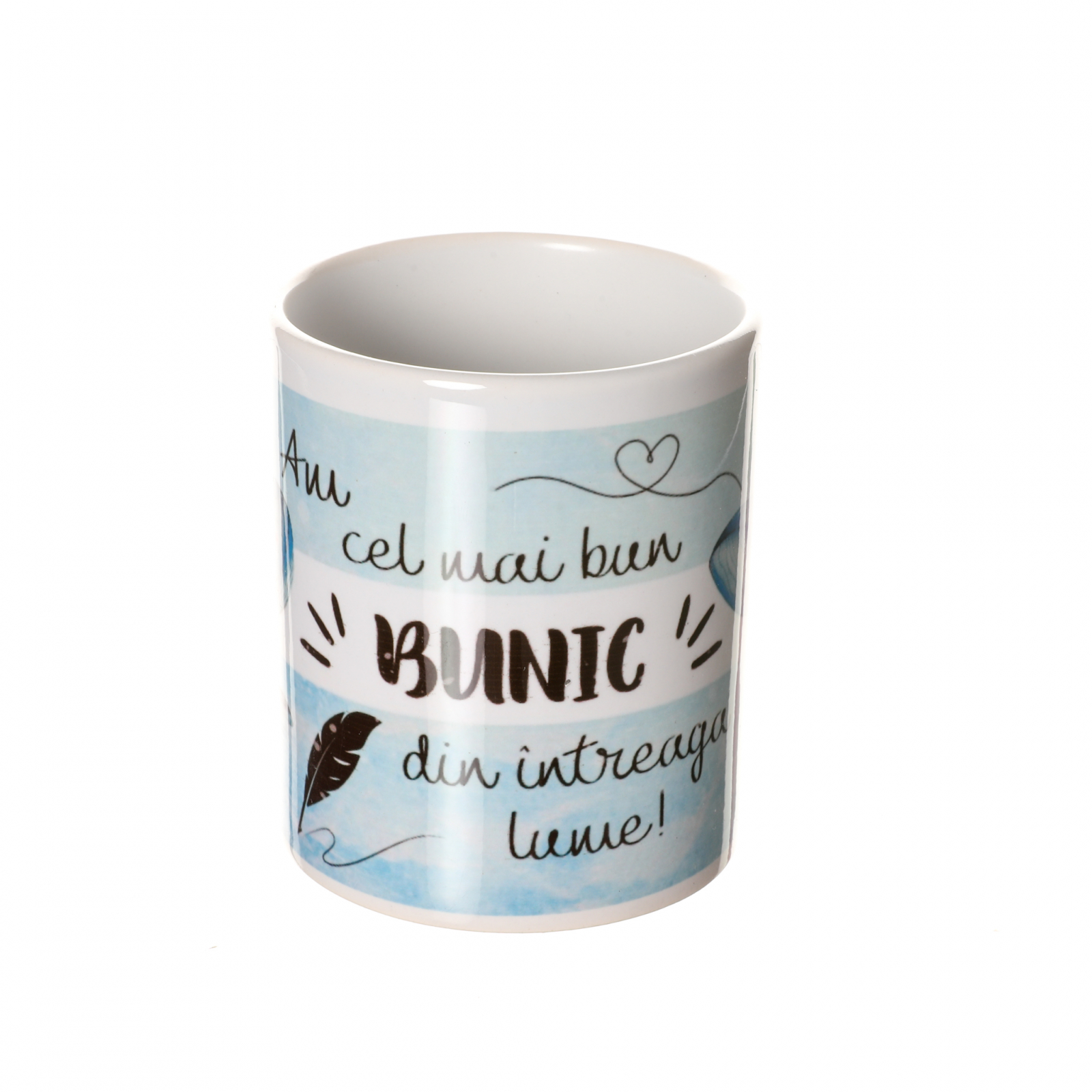 Cana pentru cel mai bun Bunic- model cu balene