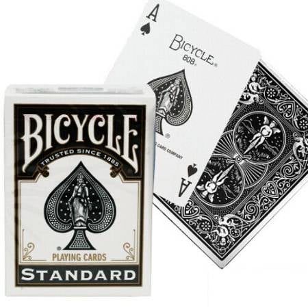 Bicycle – Rider Back Standard Black Playing Cards | Lex Hobby Store