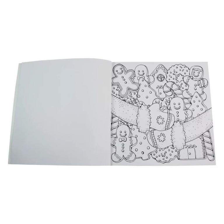 Carte de Colorat - Merry Christmas | LexShop