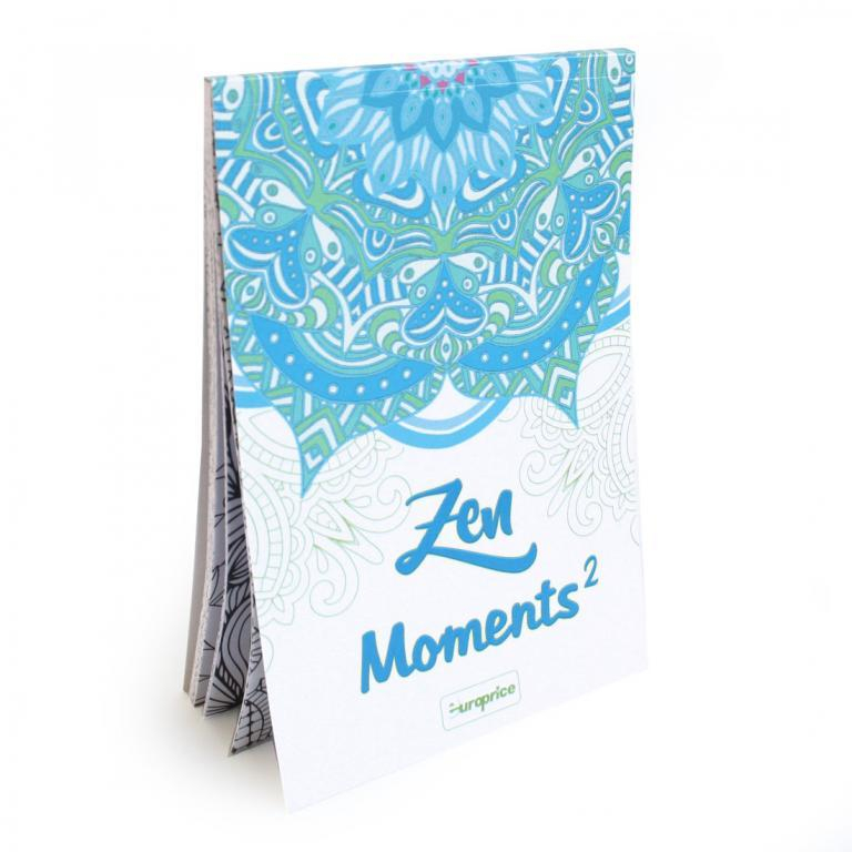 Carte de colorat pentru adulti Zen Moments 2 Europrice
