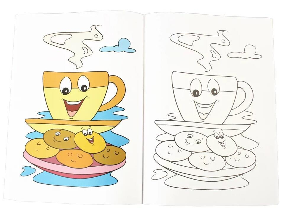 Carte de colorat Super Colorido 1