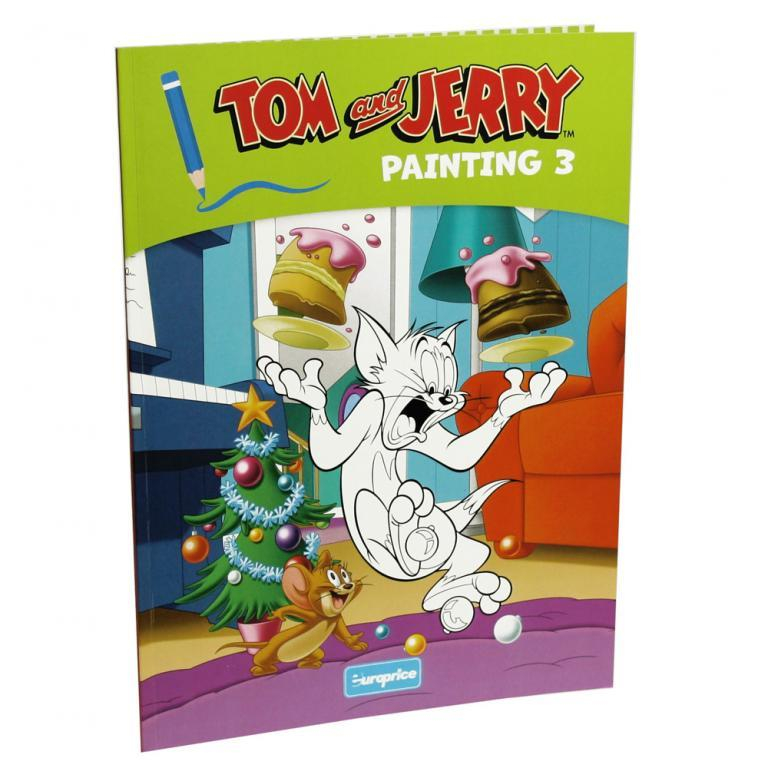 Carte de colorat Tom si Jerry 3 Europrice