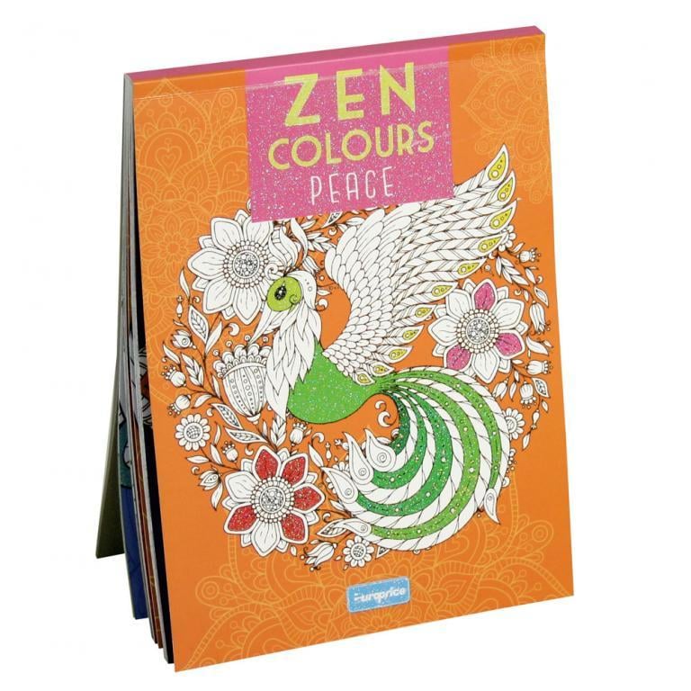 Carte de colorat ZEN - Peace