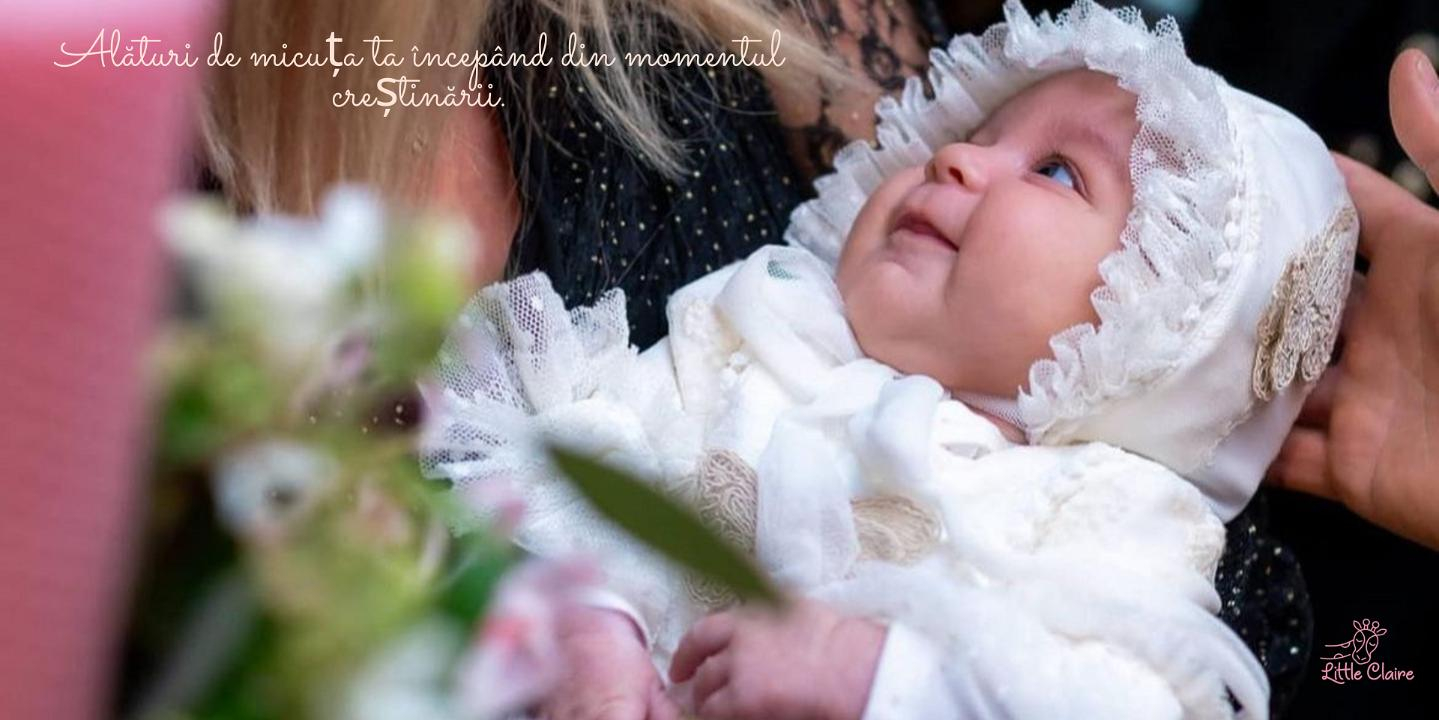 Fiecare ținută din colecția Little Claire este realizată din materiale ...