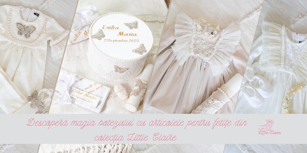 Fiecare ținută din colecția Little Claire este realizată din materiale ...