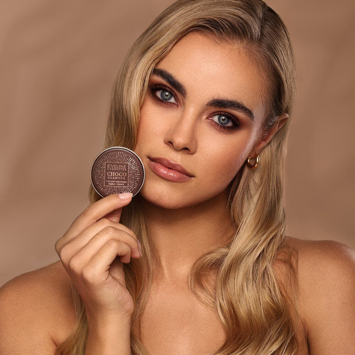 Bronzer/Contur cremos, Choco Glamour Creamy Bronzer, Eveline Cosmetics, 01