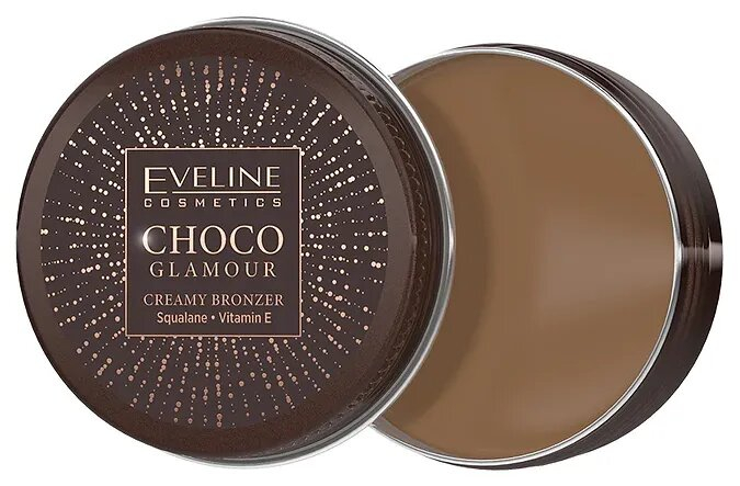 Bronzer/Contur cremos, Choco Glamour Creamy Bronzer, Eveline Cosmetics, 01