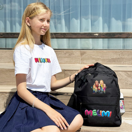 Rucsac MELIMI #2 (negru)