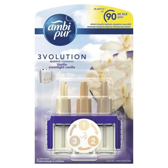 Ambi pur odorizant camera 3volution rezerva 21 ml vanilie - MixMagazin