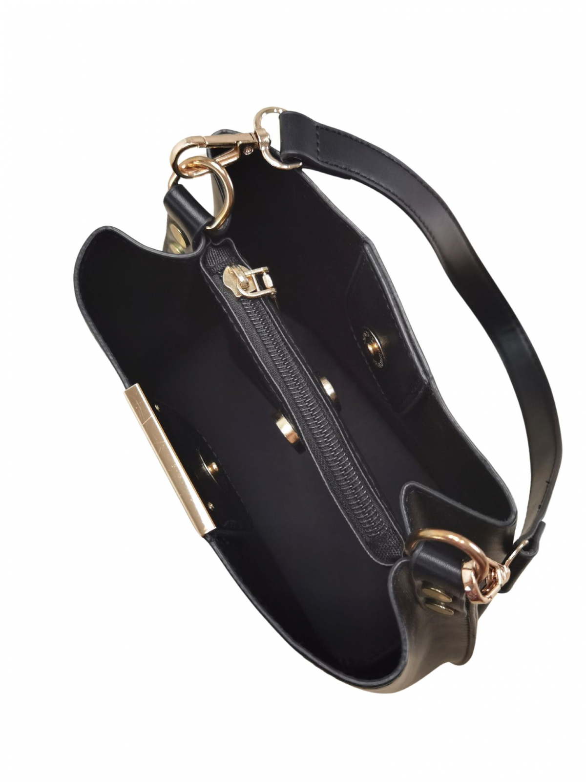 Geanta neagra Retro Femei